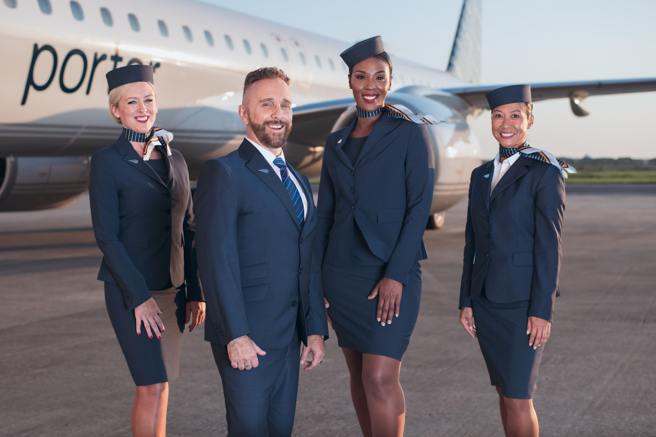 Porter Airlines, do Canadá, recebe primeiras unidades do jato E195-E2 ...