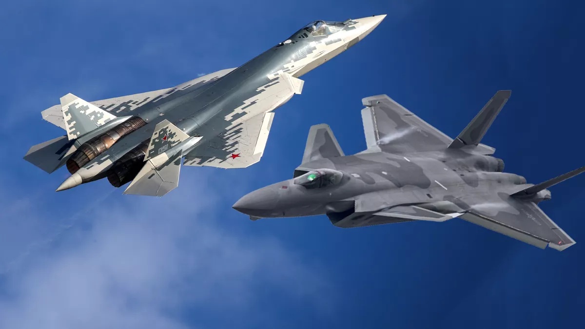 Os Su-57 da Rússia e os J-20 da China são realmente caças furtivos ...