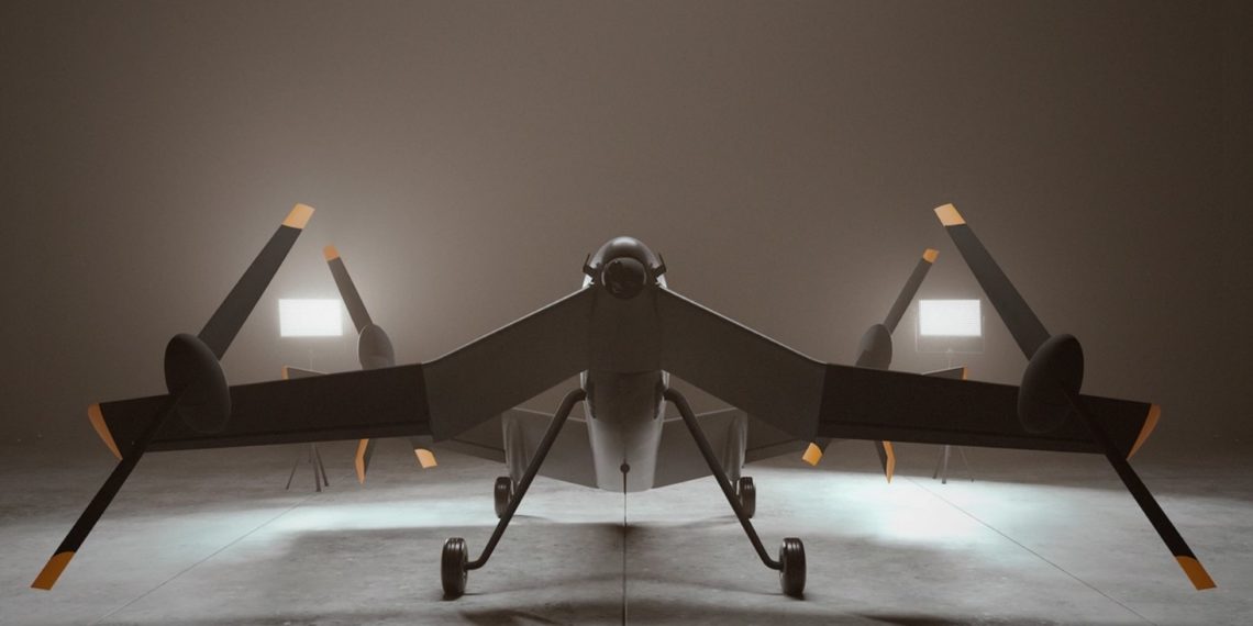 BAE Systems Australia revela novo UAS VTOL Strix com asa em tandem ...