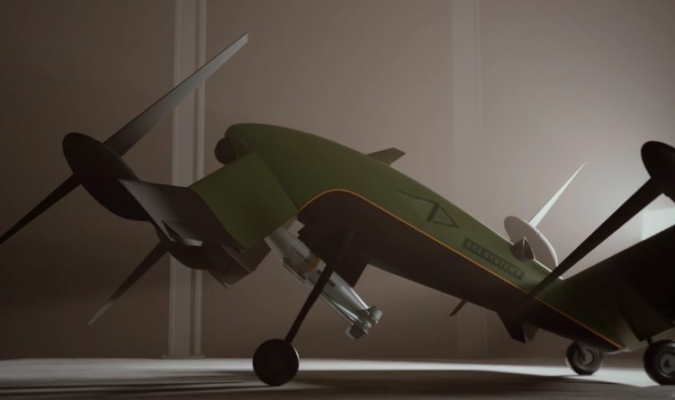 BAE Systems Australia revela novo UAS VTOL Strix com asa em tandem ...