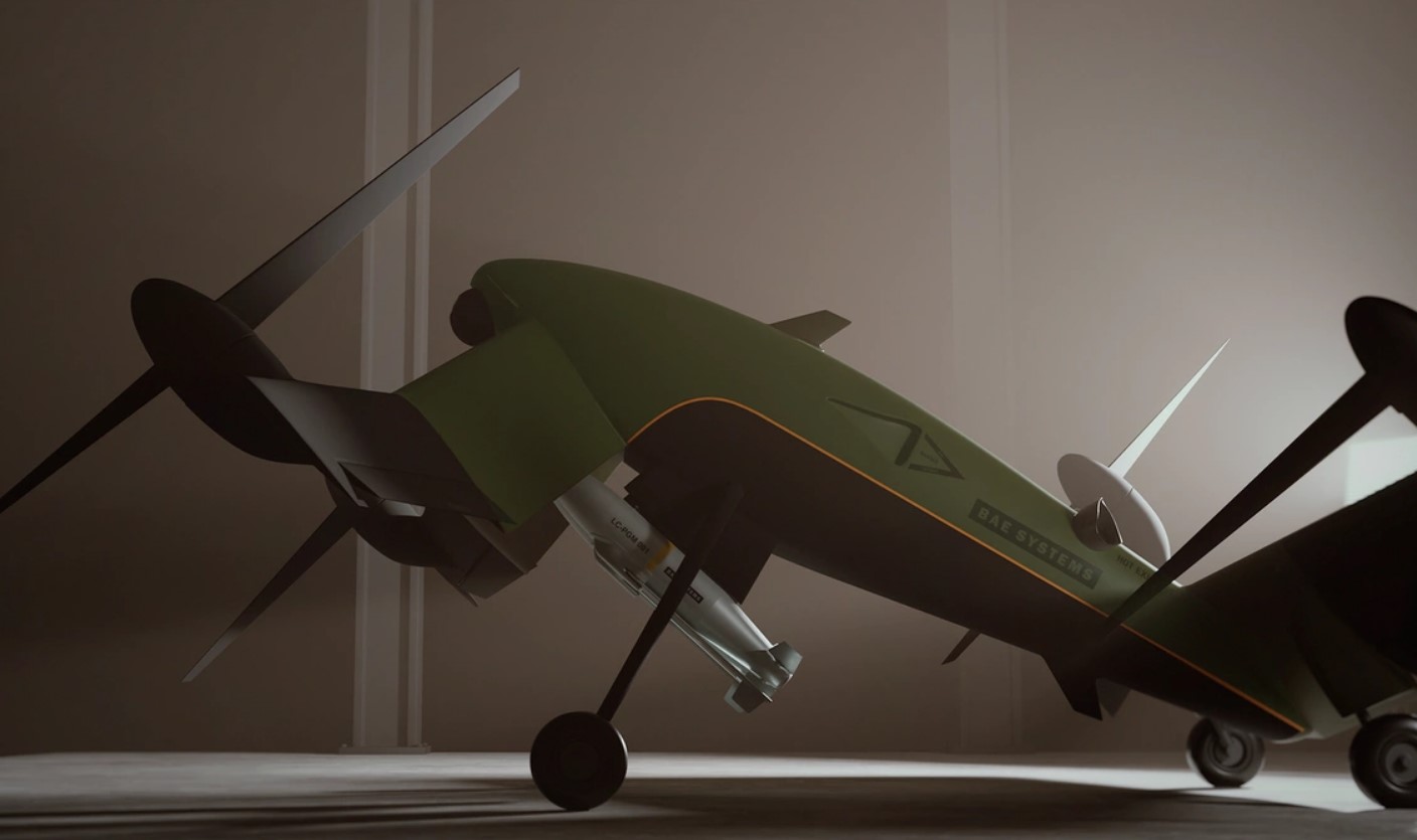BAE Systems Australia revela novo UAS VTOL Strix com asa em tandem ...