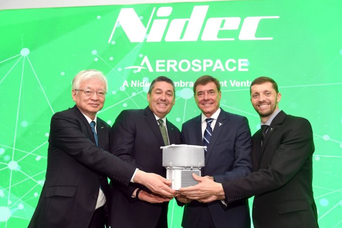 Nidec e Embraer criarão empresa para desenvolver Sistemas de Propulsão ...