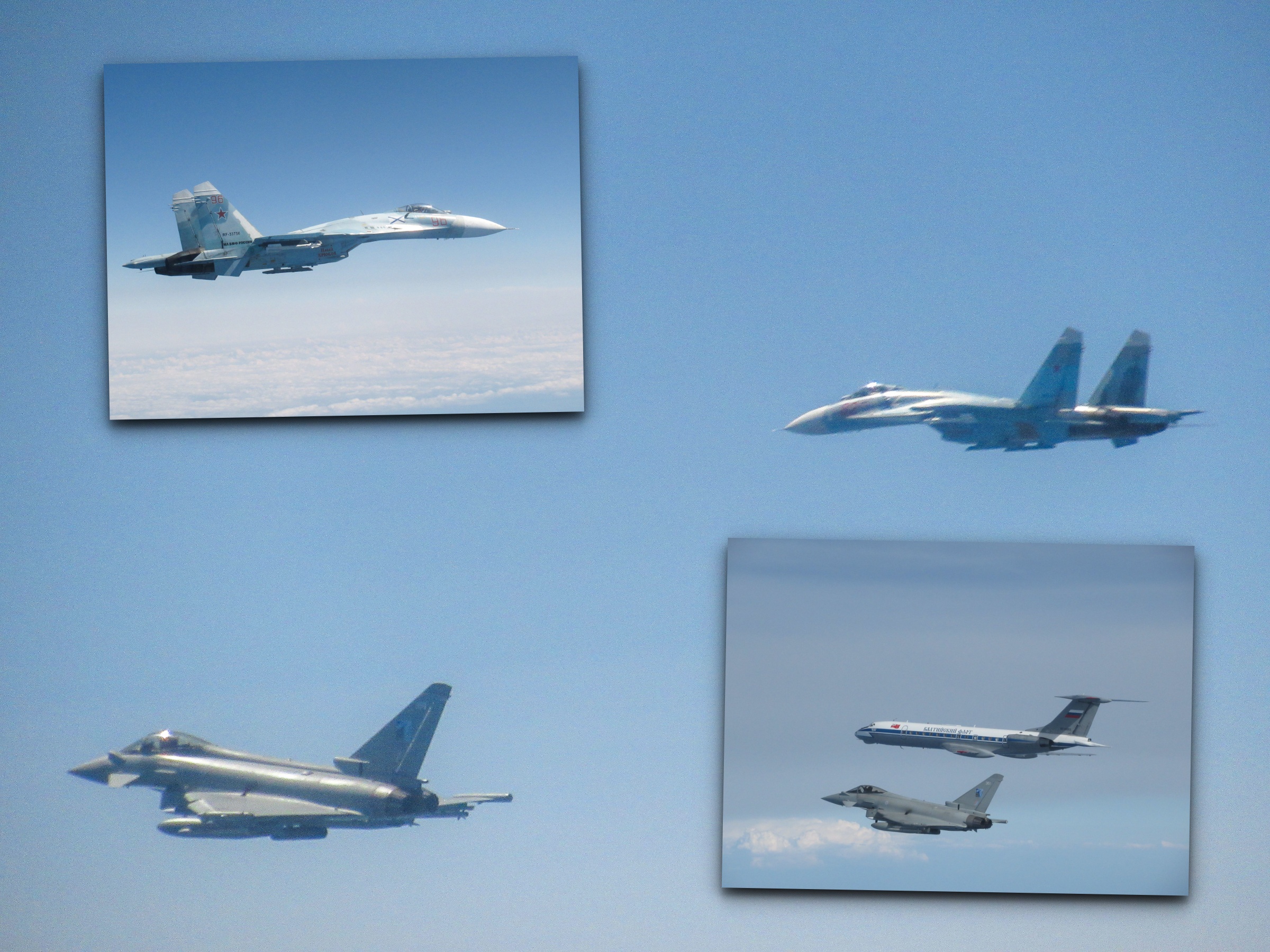 Em 21 dias, jatos da RAF interceptam 21 aeronaves russas perto do ...