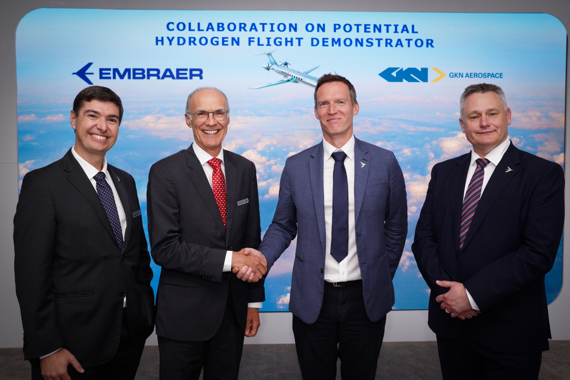 Embraer e GKN Aerospace irão colaborar em potencial demonstrador a ...