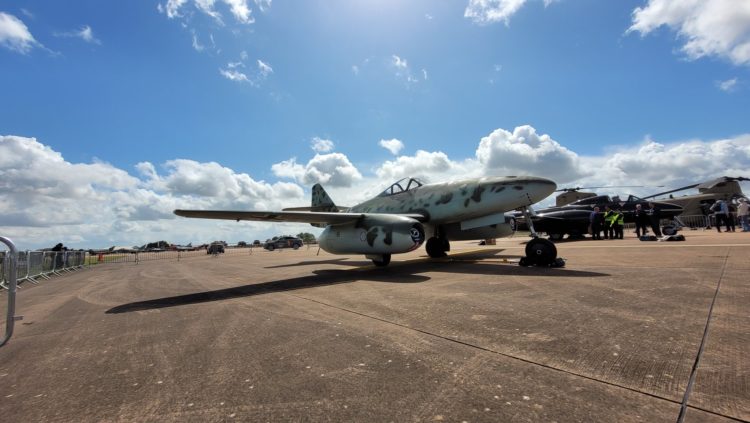 RIAT 2023: Messerschmitt Me 262 faz sua estreia no maior show aéreo ...