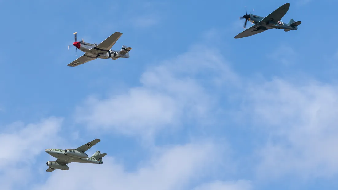 RIAT 2023: Messerschmitt Me 262 faz sua estreia no maior show aéreo ...