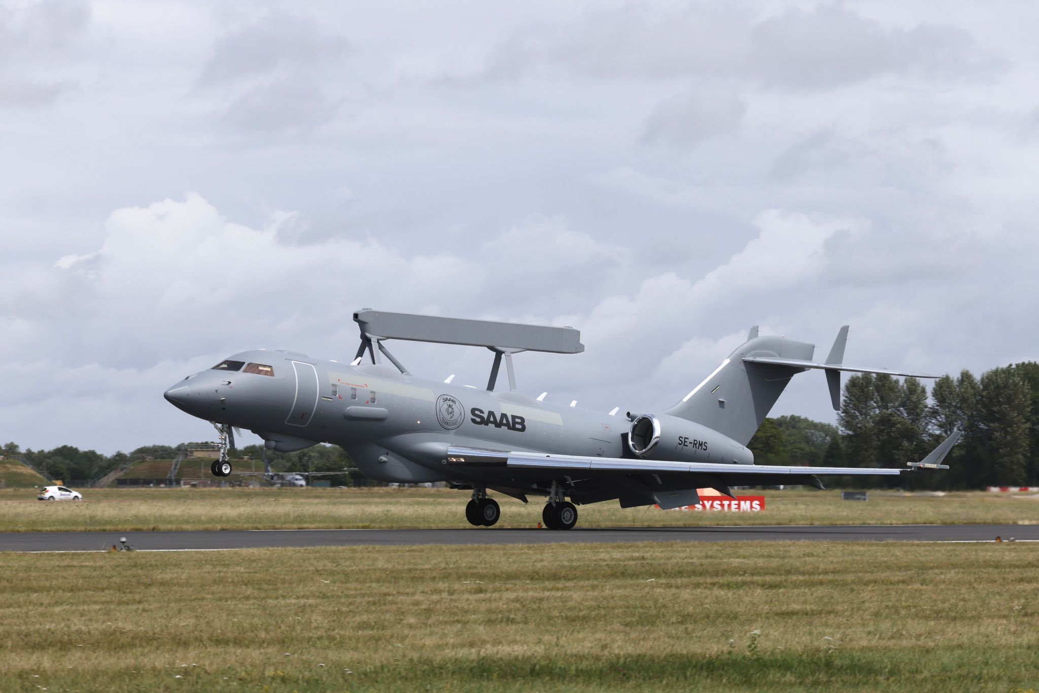 Bombardier entrega sexto Global 6000 para Saab transformar em GlobalEye ...