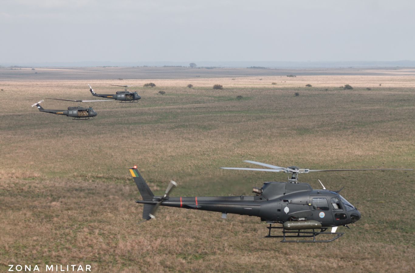 IMAGENS: Exercício Arandú 2023 com helicópteros UH-1H argentino e HM-4 brasileiro – Cavok Brasil