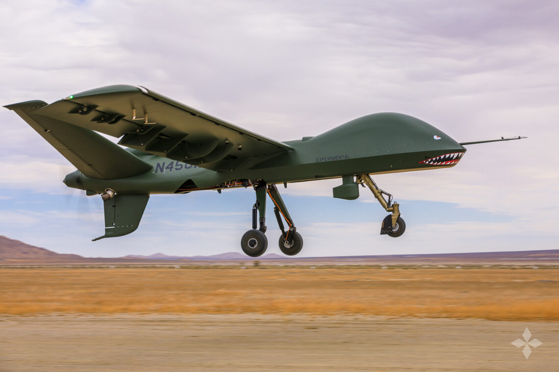 IMAGENS: UAS General Atomics Mojave concluiu sua primeira operação STOL ...
