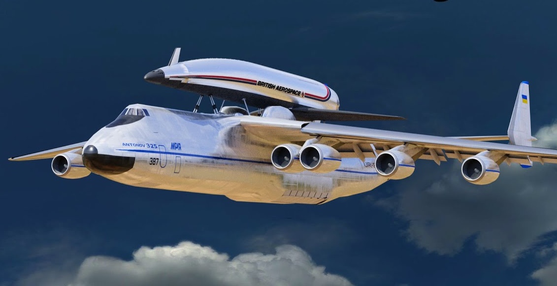 AERONAVES CANCELADAS: Antonov An-325 HOTOL – Cavok Brasil