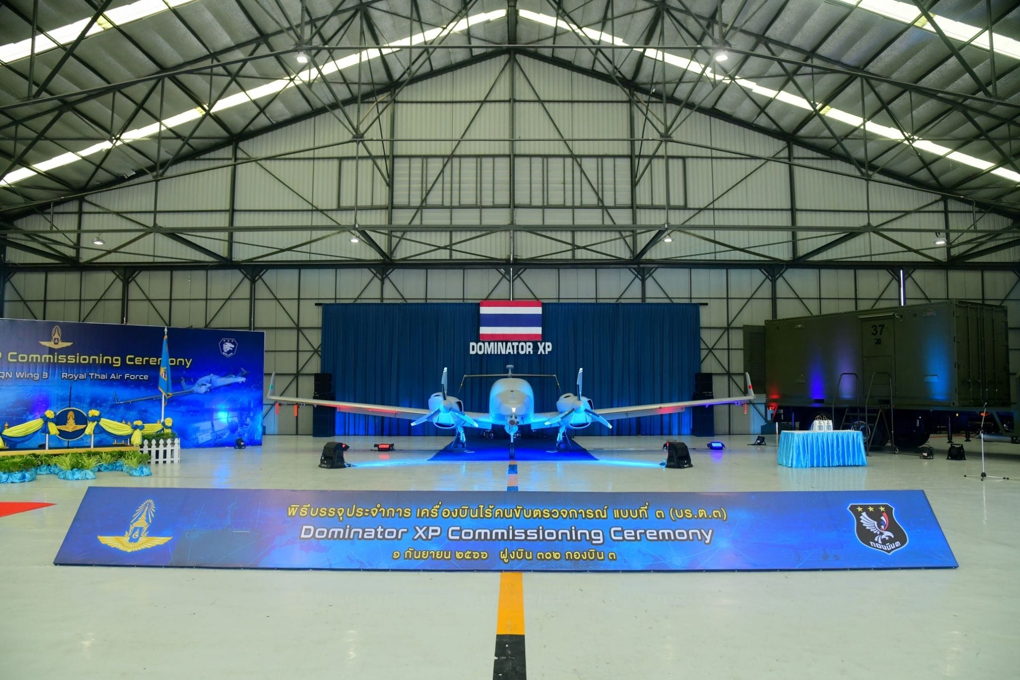 Força Aérea Tailandesa integra aeronaves não-tripuladas Dominator XP ...