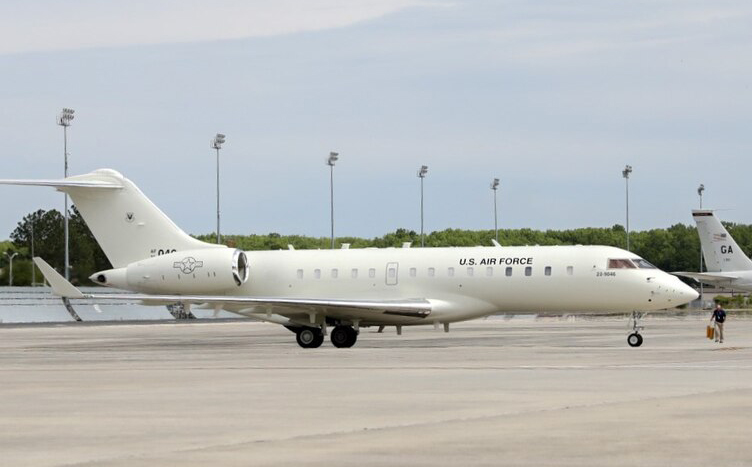 Bombardier entrega sétimo e último Global 6000 BACN à USAF – Cavok Brasil
