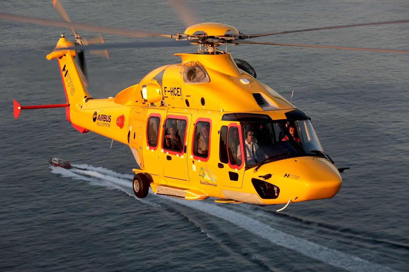 Frota mundial do Airbus H175 atinge a marca de 200 mil horas de voo ...