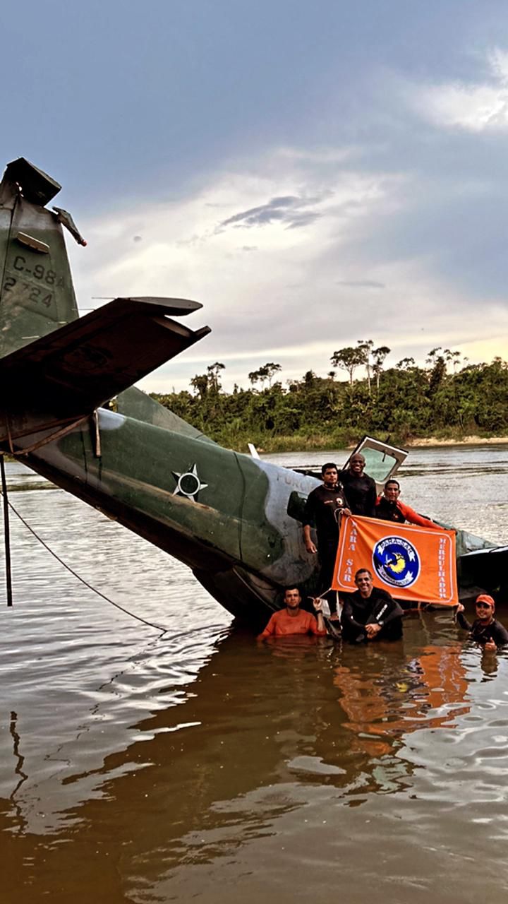 IMAGENS: FAB resgata C-98 Caravan acidentado em Roraima – Cavok Brasil