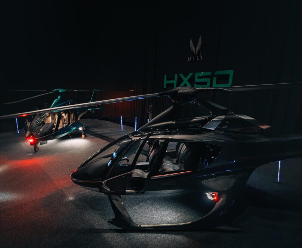 Hill Helicopters apresenta variante comercial do HX50 – Cavok Brasil