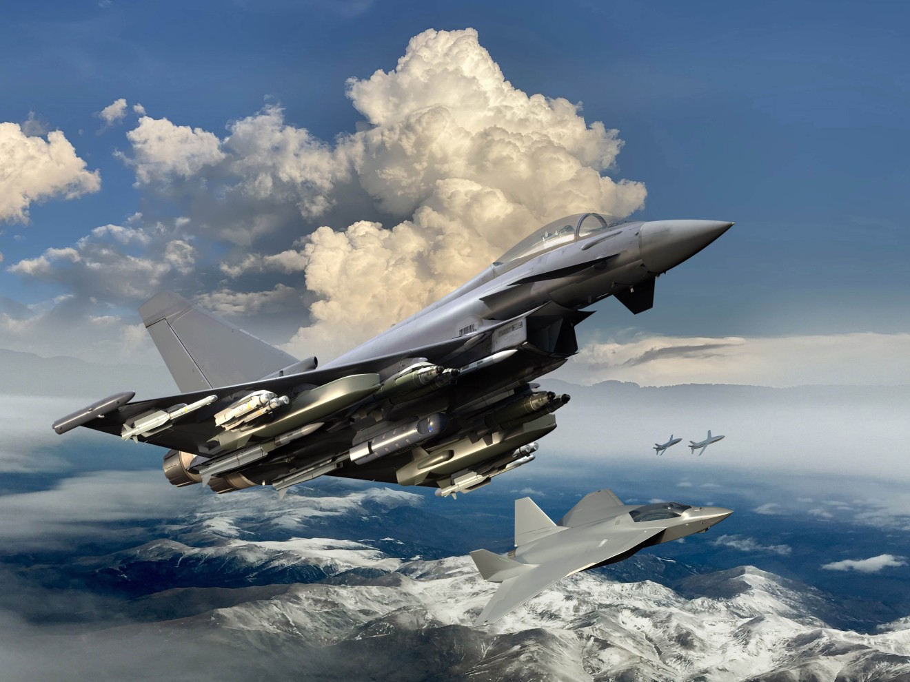 30 anos após o seu voo inaugural, o Eurofighter é mais importante do ...