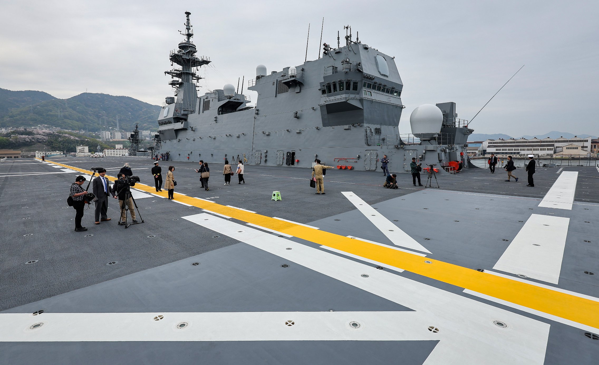 Japão revela porta-aviões remodelado Kaga para caças F-35B – Cavok Brasil