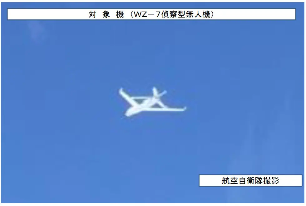 Drone chinês de reconhecimento de alta altitude WZ-7 é avistado pela primeira vez perto das ...