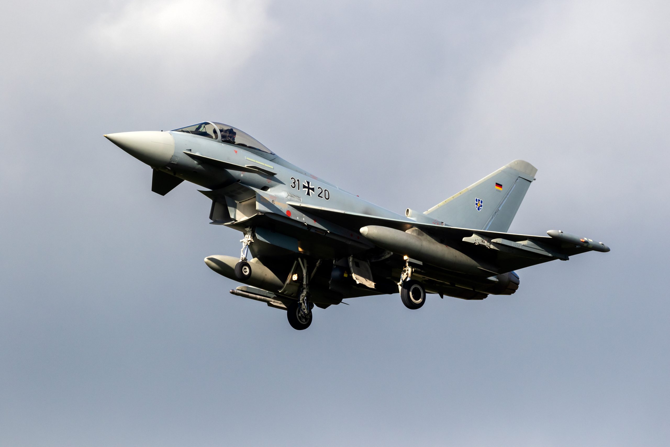 Eurofighter alemão colide com drone durante pouso – Cavok Brasil