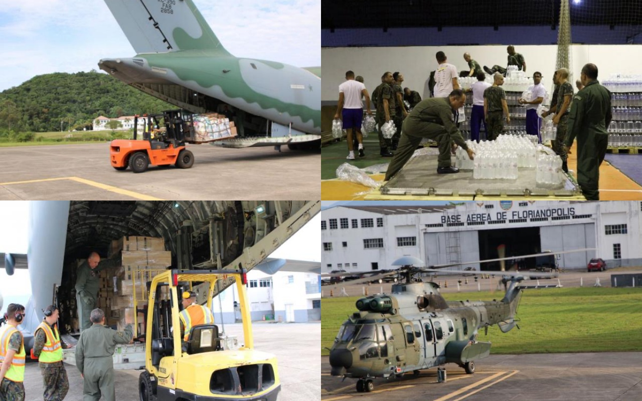 FAB: Base Aérea de Florianópolis é o novo centro de distribuição de ...