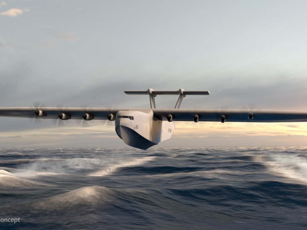 Estados Unidos selecionam a Aurora para projetar um hidroavião de carga ...