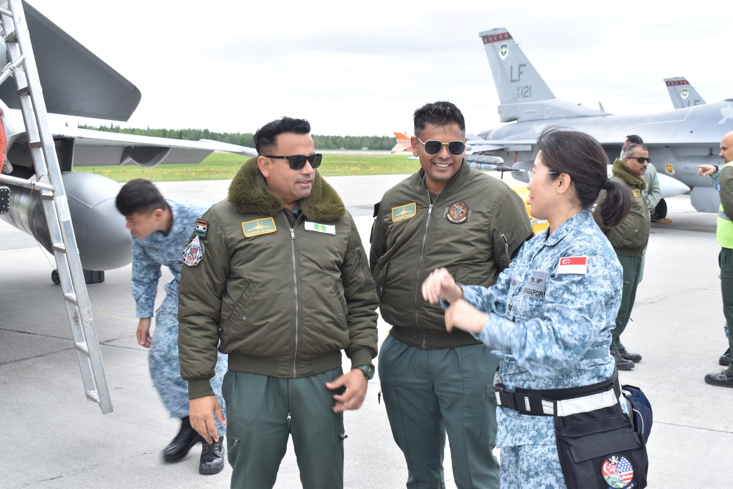 Contingente da Força Aérea Indiana conclui participação bem-sucedida no ...