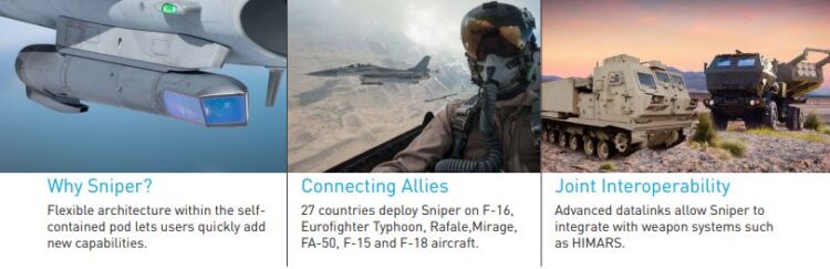 Lockheed Martin revela Pod Sniper Networked Targeting – Cavok Brasil