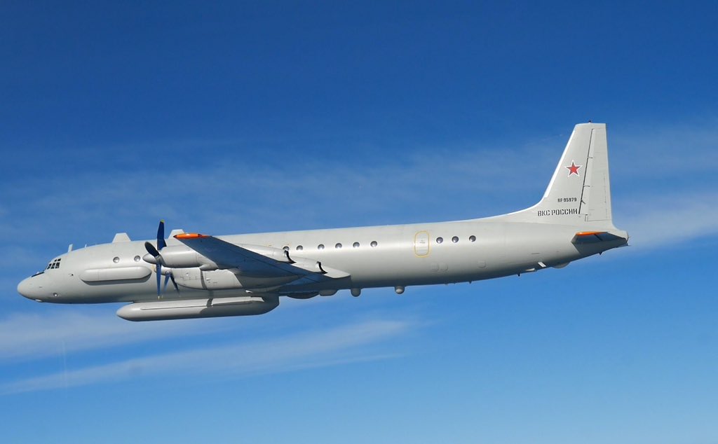 Aeronaves russas Il-20M foram interceptadas por Eurofighters da ...