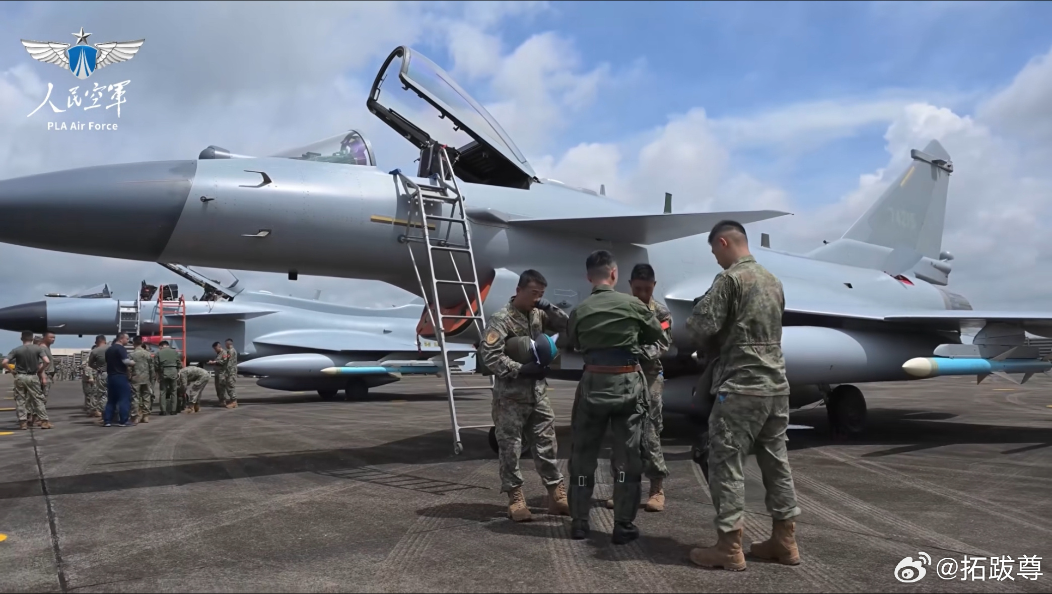 IMAGENS: Força Aérea Chinesa envia caças J-10 para a Tailândia como ...