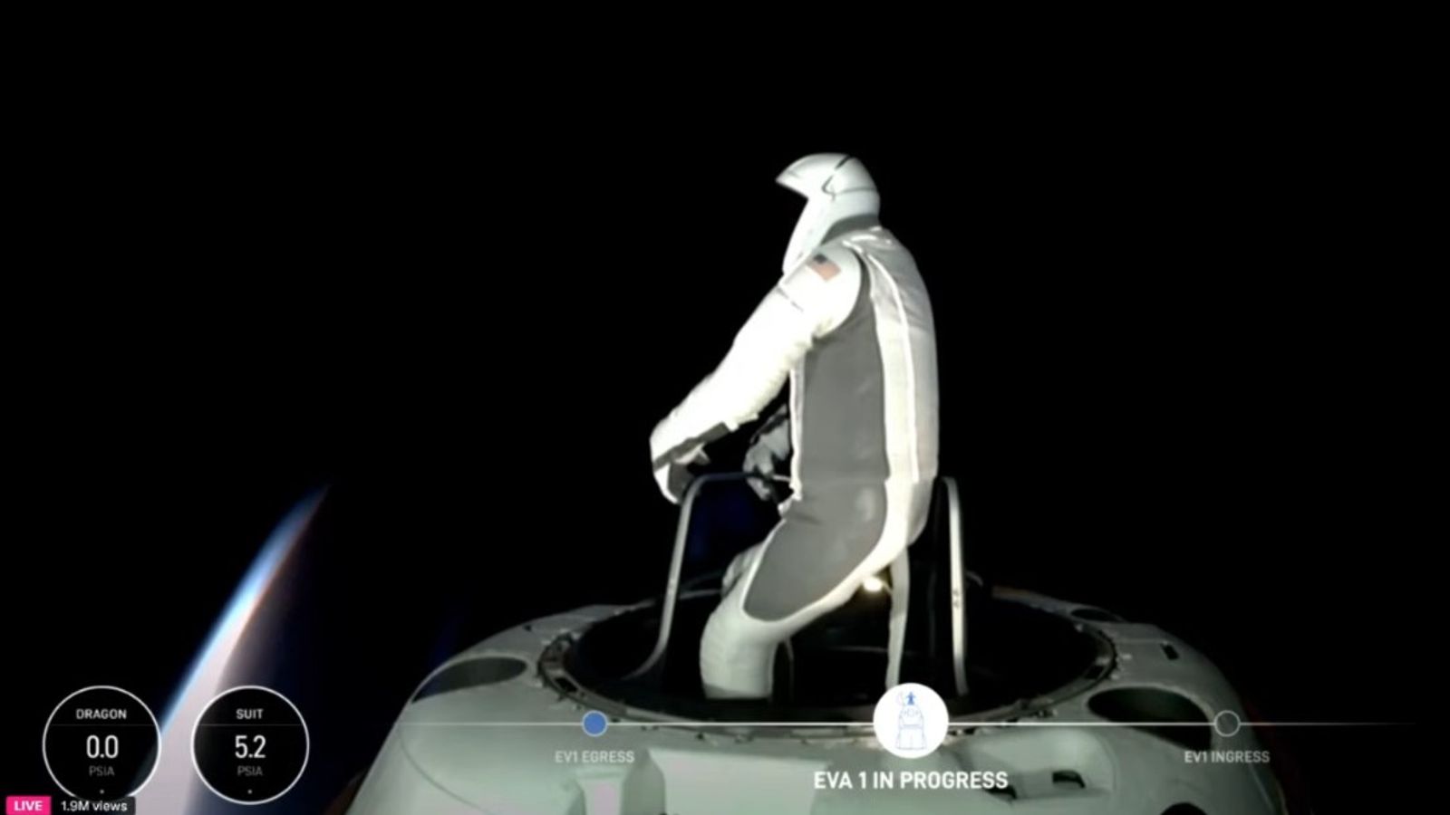 AO VIVO: Turistas fazem caminhada espacial em missão tripulada ...