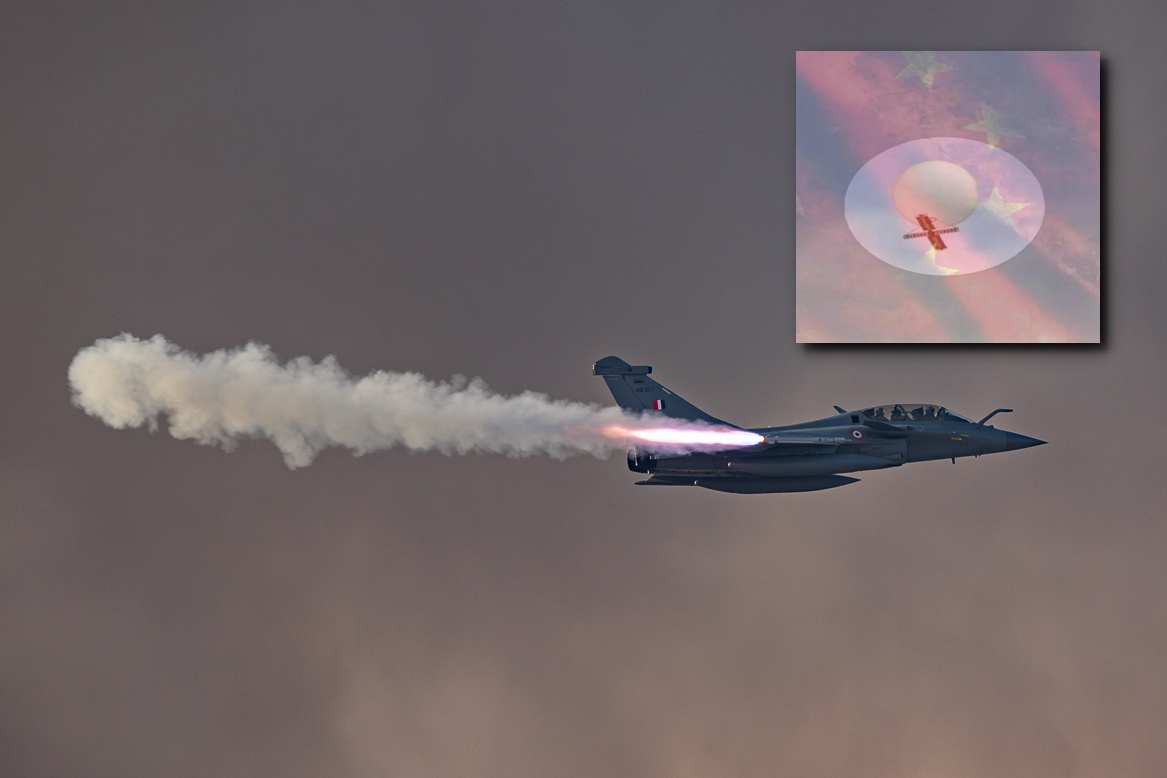 Rafales indianos treinam a capacidade de abater “balões espiões ...