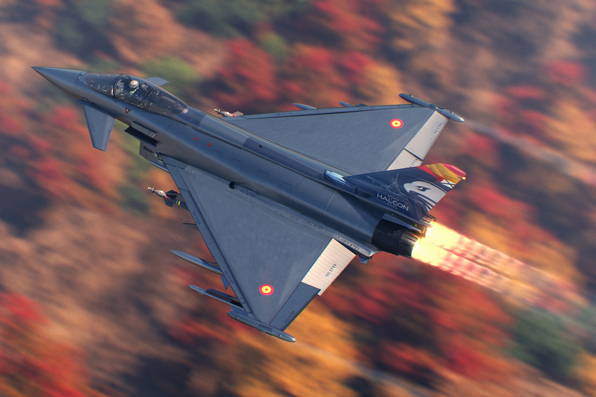 Espanha adquire mais 25 jatos Eurofighter Typhoon dentro do programa ...