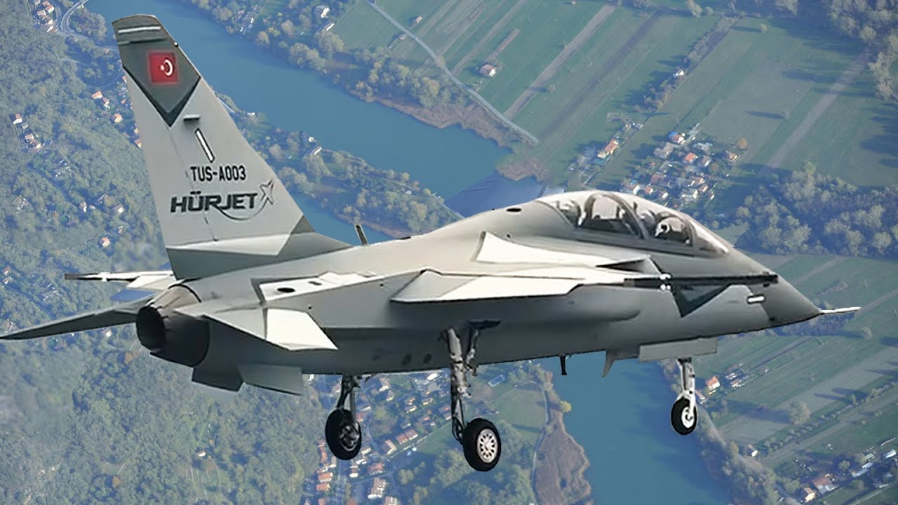 VÍDEO: Segundo protótipo do Hürjet voa com novo esquema de pintura ...