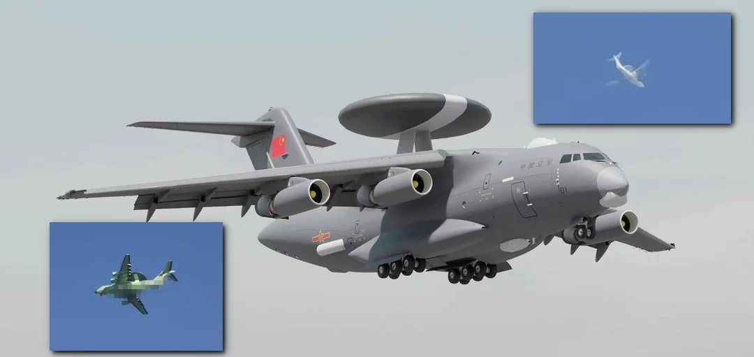 China implanta nova aeronave AEW&C KJ-3000 para tentar neutralizar as ...