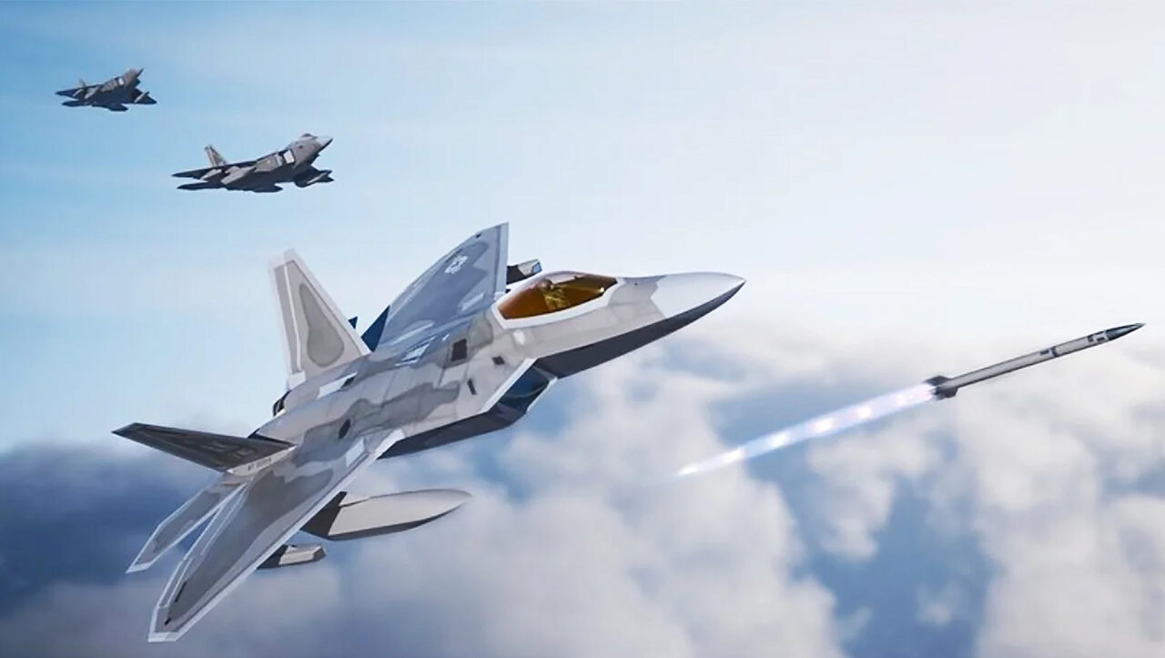 Marinha dos EUA divulga nova renderização do míssil ar-ar AIM-260A JATM ...