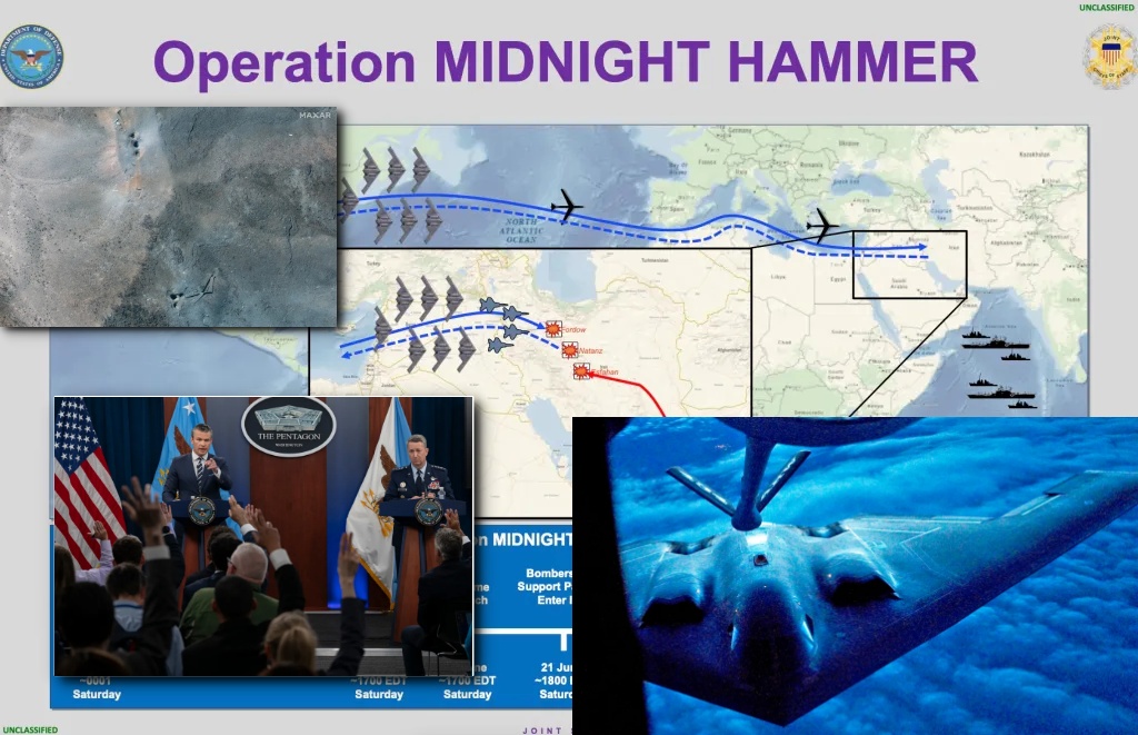 MIDNIGHT HAMMER: Tudo sobre a poderosa operação de ataque com ...