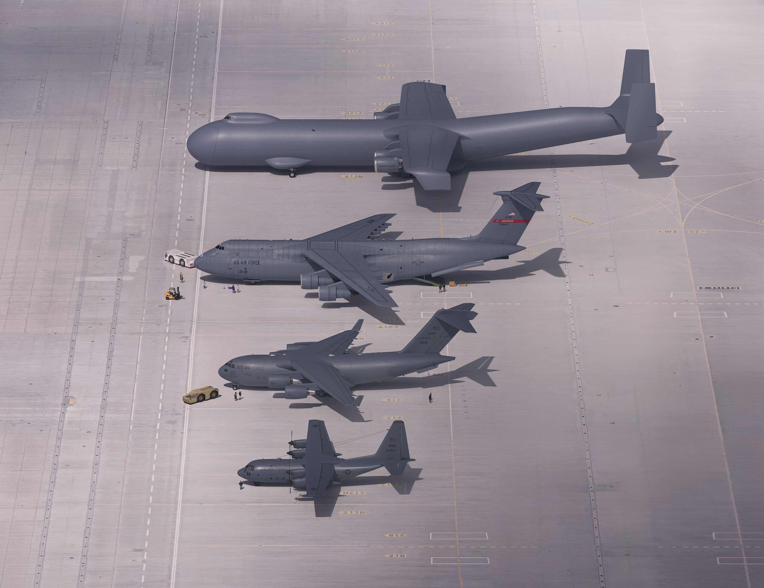 WindRunner: Radia revela versão de transporte militar do maior avião de ...