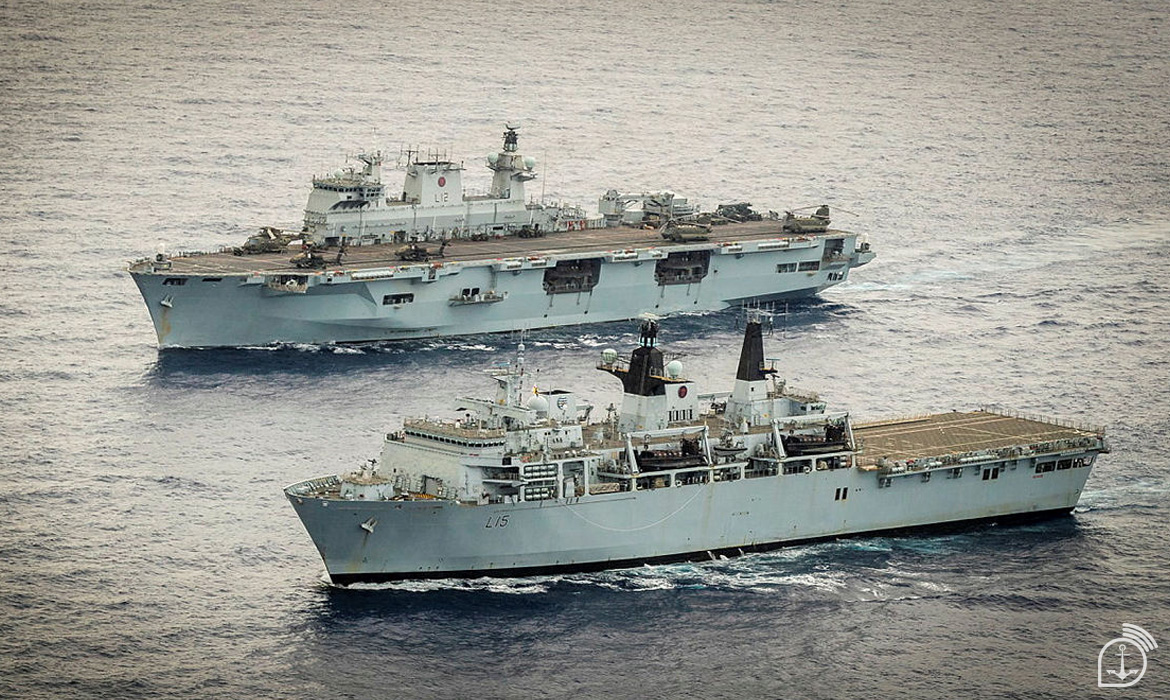 Marinha do Brasil oficializa compra do navio doca-multipropósito HMS ...