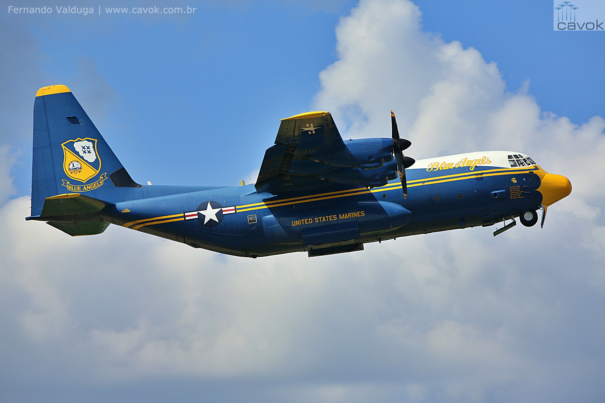 “Fat Albert”, o C-130J dos Blue Angels, vai ao Reino Unido para grande ...