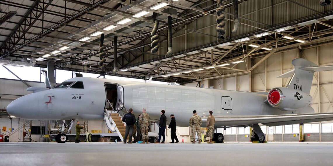 EA-37B Compass Call faz estreia na Europa e inicia roadshow estratégico ...