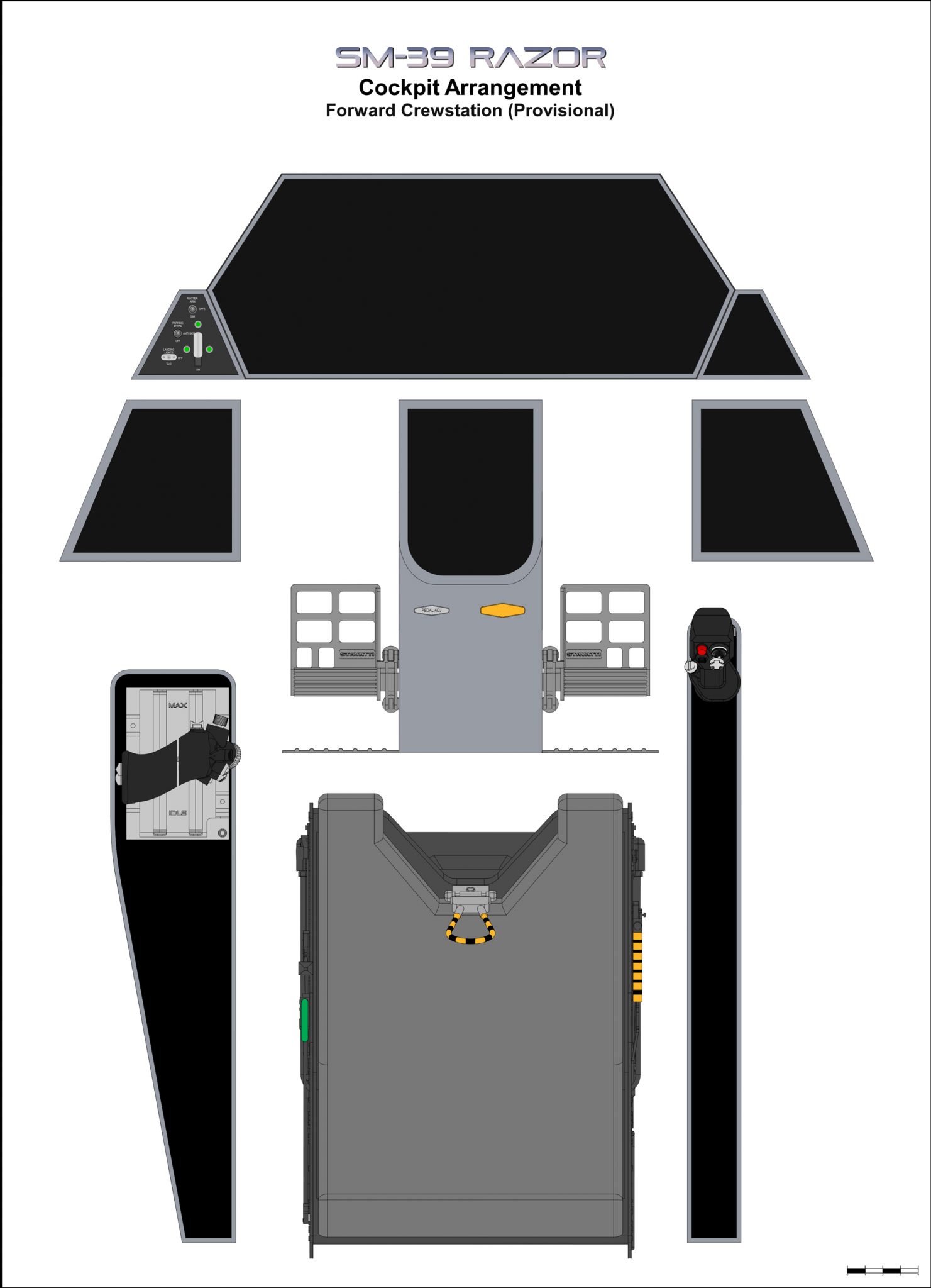SM-39 Razor: proposta radical da Stavatti para o F/A-XX promete Mach 4 ...