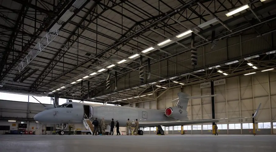 EA-37B Compass Call faz estreia na Europa e inicia roadshow estratégico ...