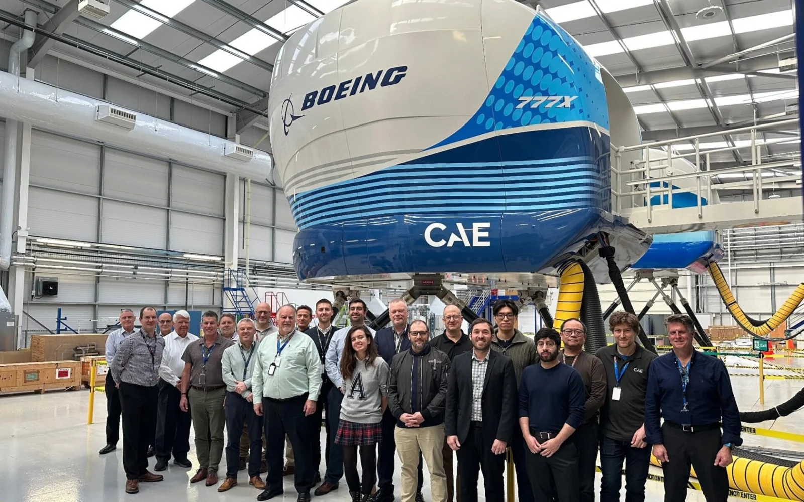 Boeing avança no programa 777X com certificação inicial de simuladores ...