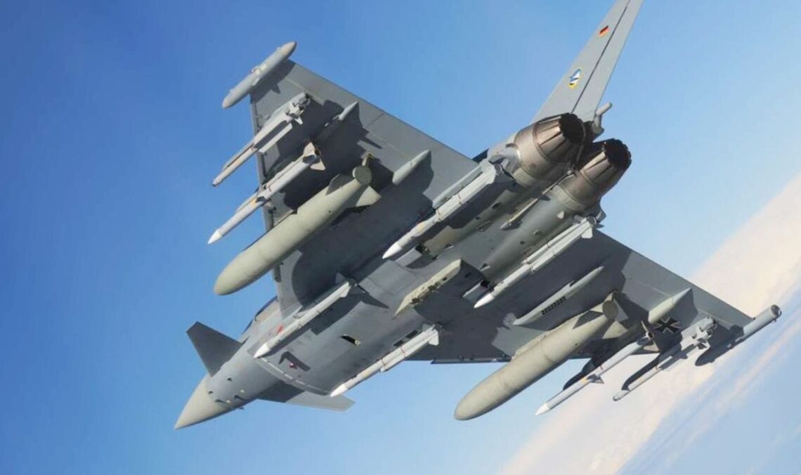 Eurofighter inicia modernização aerodinâmica do Typhoon para acelerar ...